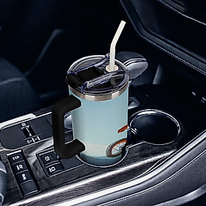 Motocross Dirt Bike Insulated Tumbler with Handle Stainless Steel Travel Coffee Mug with Lid And Straw 40oz