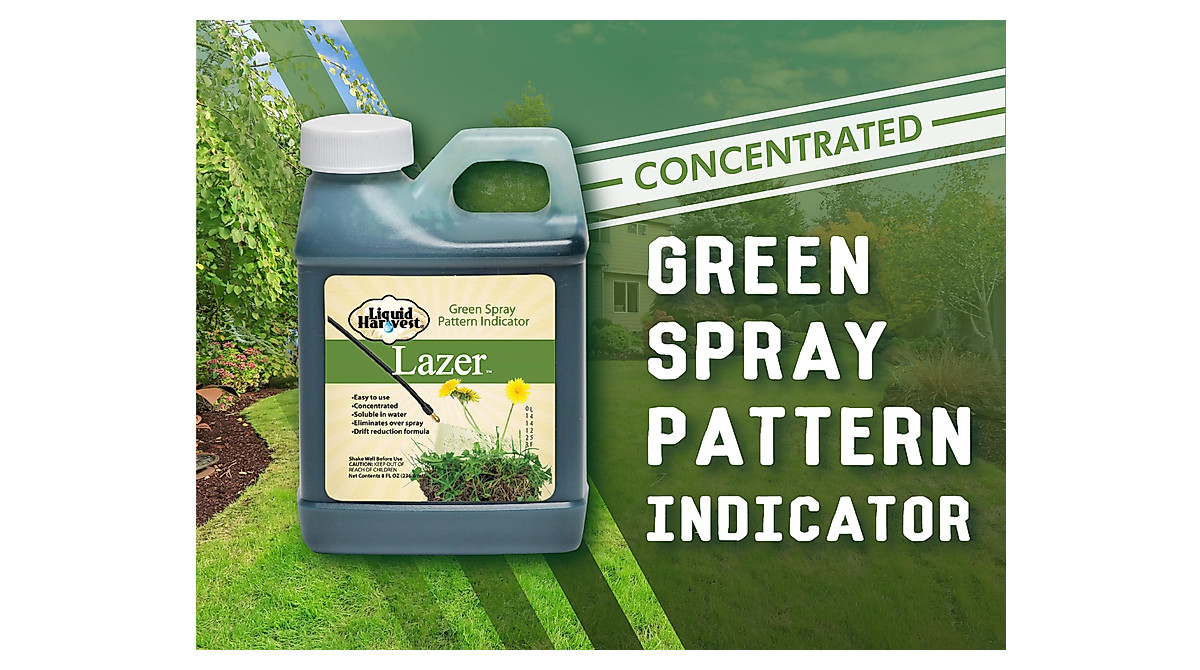 Liquid Harvest Lazer Green Concentrated Spray Pattern Indicator - 8 ...