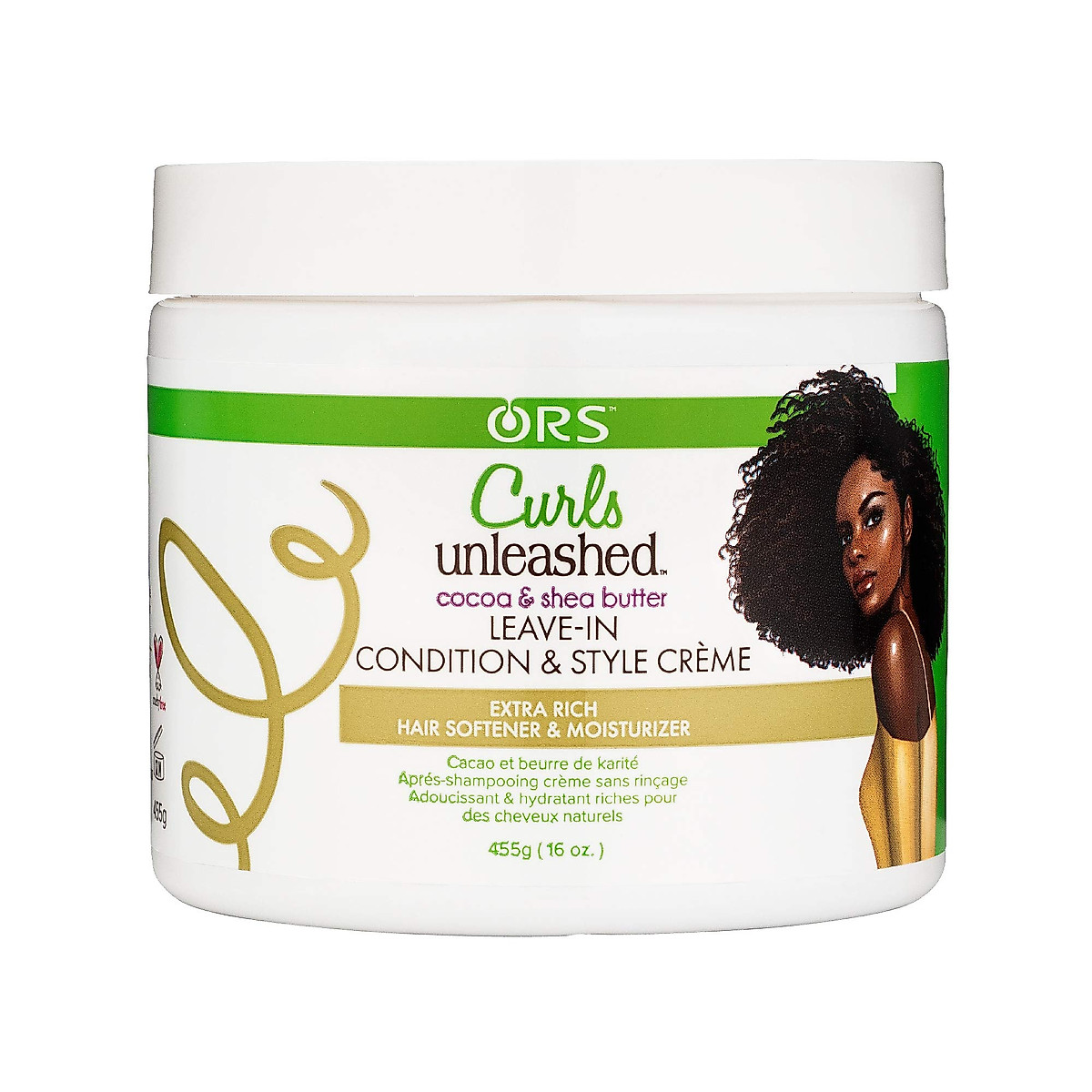 Curls Unleashed Leave In Conditioner cocoa shea butter leave in condition and style creme 20oz