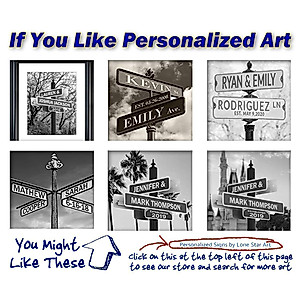 Personalized House Number Sign - Rectangular House Number for Outside, Custom Address Numbers Street Name Yard Plaque Sign, Great Housewarming Gift, Chalkboard Look, Metal Outdoor Signage