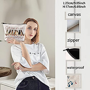 LEVLO German Shepherd Dog Cosmetic Make Up Bag German Shepherd Gift God Says You Are Unique Special Lovely Make Up Zipper Pouch Bag (German Shepherd Dog)