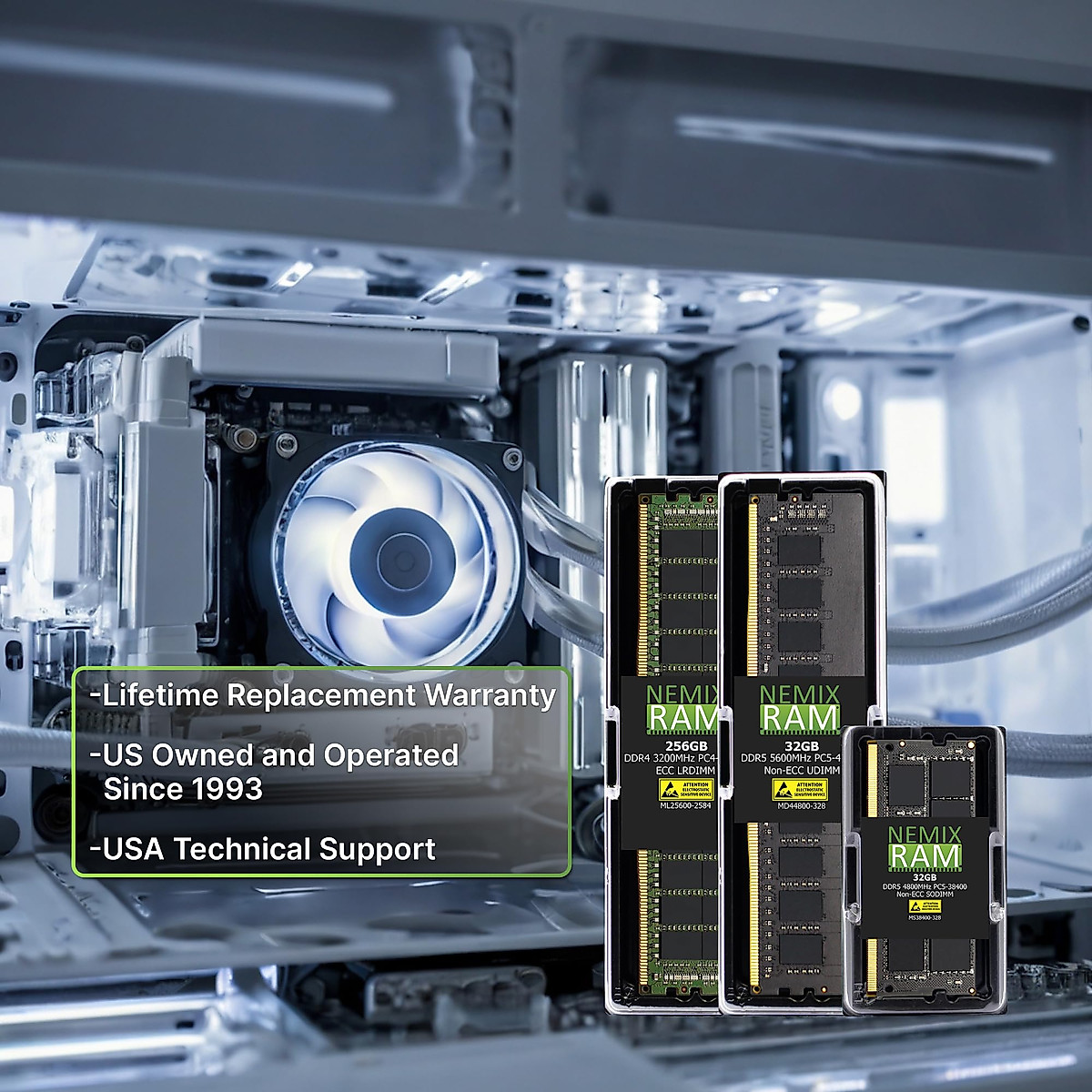 Micron 16GB PC4-17000 DDR4-2133MHz ECC Registered CL15 288-Pin DIMM 1.2V Dual Rank Memory Module Mfr P/N MTA36ASF2G72PZ-2G1B1