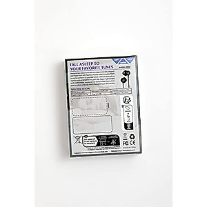 Hearprotek Sleep Earbuds, 2 Pairs Soft Comfortable in-Ear Earphones with mic-Low Profile Noise Reduction Headphones for Sleeping on Side, snoring, Yoga, Travel, Mediation & Relaxation