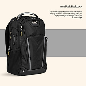 OGIO Axle 17" Laptop Backpack - Black