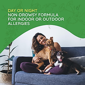 ClearLife Extra Strength Multi-System Allergy Relieving Homeopathic Remedy - 15 Powerful Actives Provide Potent Maximum Congestion, Itchiness & Sinus Pressure Relief - Non-Drowsy - 60 Tablets