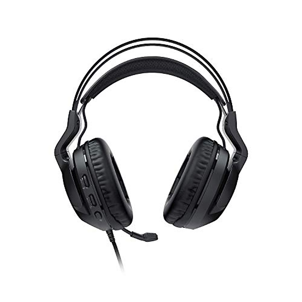 ROCCAT Pyro Mechanical Gaming Keyboard with RGB Lightning, Black (ROC-12-622) Burst Pro Lightweight Optical Gaming Mouse & ROCCAT Elo 7.1 USB Wired Surround Sound PC Gaming Headset