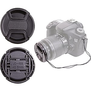 CamDesign 77MM Snap-On Front Lens Cap Cover Compatible with Canon, Nikon, Sony, Pentax All DSLR Lenses