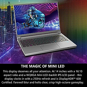 Acer Predator Triton 14 Gaming/Creator Laptop | 13th Gen Intel i7-13700H | NVIDIA GeForce RTX 4070 | 14" Mini LED 250Hz G-SYNC Display | 16GB LPDDR5 | 1TB PCIe Gen4 SSD |WiFi 6E | PT14-51-7979, Silver