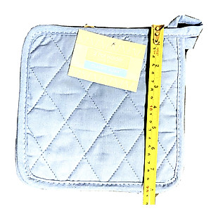 Jalpa 100% Cotton Pot Holder, Hot pad Set of 6 Total 12 Count Big Size Color Pot Holder Variety Pack Kitchen Cooking Chef Linens Classic Farmhouse Kitchen Set(12 PCS)