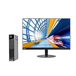 Lenovo ThinkCentre M73 Tiny Desktop Computer Mini PC, Intel Core i5-4570T up to 3.6GHz,16GB RAM,512GB SSD,WiFi Bluetooth,Wireless Keyboard and Mouse,Windows 10 Pro(Renewed)