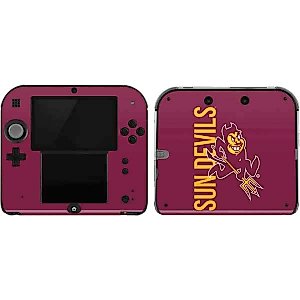 Skinit Decal Gaming Skin Compatible with 2DS - Officially Licensed College Sun Devils Mascot Design