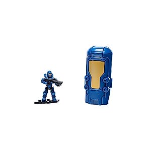 Mega Construx Halo Metallic Blue Cryotube