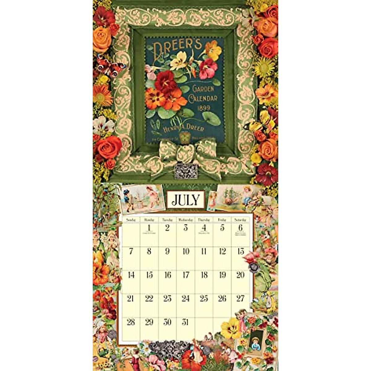 Cynthia Hart's Victoriana Wall Calendar 2024: For the Modern Day Lover of Victorian Homes and Images, Scrapbooker, or Aesthete