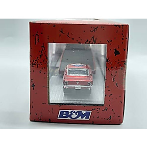 M2 Machines Auto-Haulers 1970 Ford C600 Truck & 1966 Mustang Gasser 1:64 Scale R44 21-01 Metallic Red by M2 Collectible 1 of 7250
