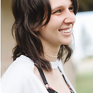 22g 7mm 14k Solid Gold Snug Fitting Nose Ring Hoop 22 Gauge Piercing Jewelry