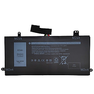 Fully. J0PGR Replacement Laptop Battery Compatible with Dell Latitude 12 5285 5290 2-in-1 T17G Tablet Series Notebook 0J0PGR JOPGR 1WND8 X16TW 0X16TW 0FTH6F FTH6F - 7.6V 42Wh