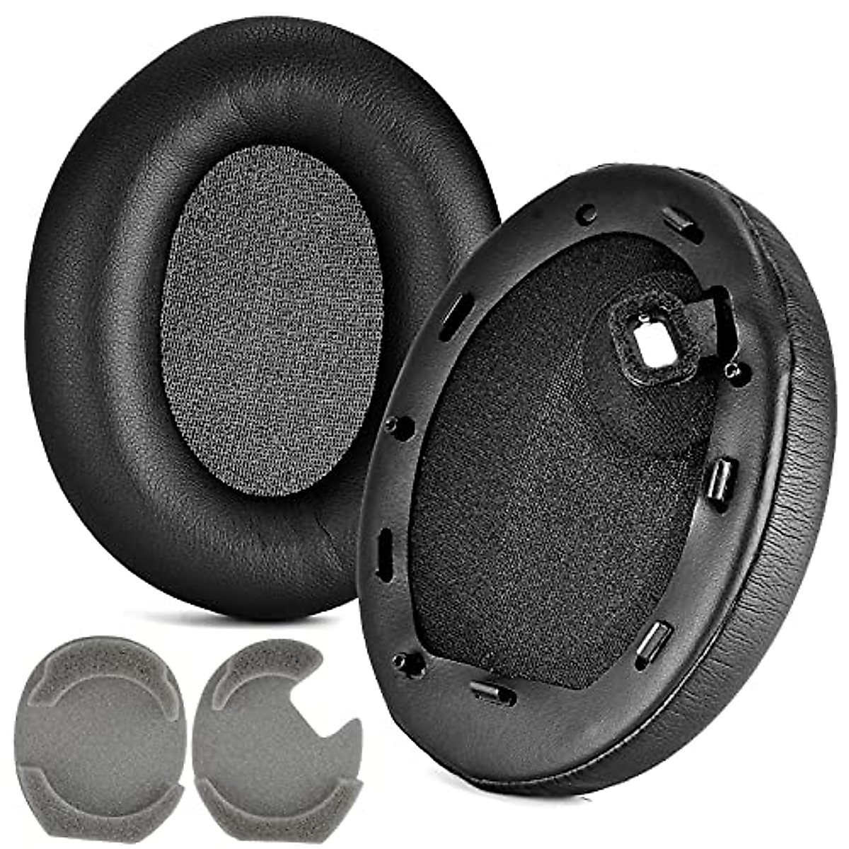 1000XM4 Earpads - defean Black Replacement Ear Cushion Cover Foam Compatible with Sony WH-1000XM4 (WH1000XM4) Headphones, Ear Pads Cushions with Noise Isolation Memory Foam