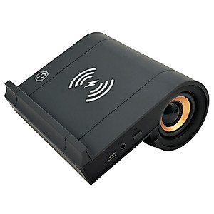 Easy Touch Speaker 2024 Version - Wireless Portable Speaker, No Bluetooth Connection Needed, Induction Speaker and Wireless Phone Charger, Great for Parties, Make Phone Calls Louder