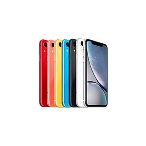 Apple iPhone XR, 128GB, White for GSM Carriers (Renewed)