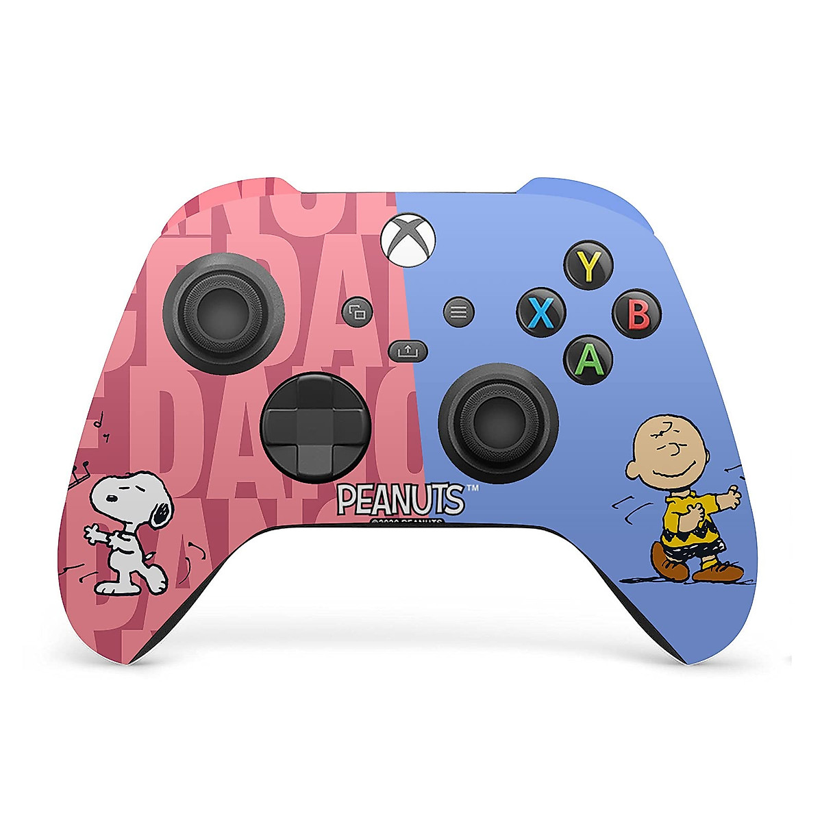 Head Case Designs Officially Licensed Peanuts Snoopy & Charlie Brown Character Graphics Vinyl Sticker Gaming Skin Decal Cover Compatible With Xbox Series X Console and Controller Bundle