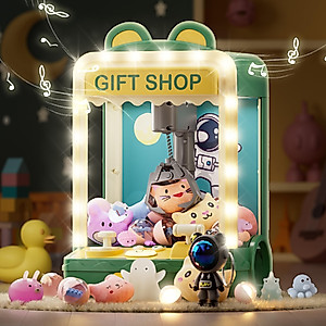 Skirfy Claw Machines for Kids with Lights,Boys Toys Age 8-10,Mini Candy Machine Toys for Girls, Boys Arcade Game Machines with Astronaut Toy&Squishies Toys,Vending Machine,Birthday Gifts
