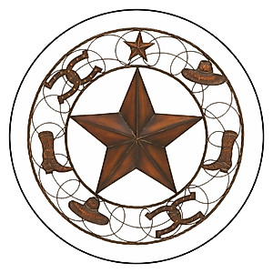 48 pcs Cowboy Western Star.​​​​ Stickers Envelope Seals Labels Round Tags, Stamps Sticker for Gift Cards, Envelopes, Boxes for Holiday, Birthday, Christmas
