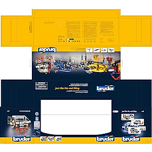 Bruder 02672 MB Sprinter Camper with Driver Figure, 1:16 Scale