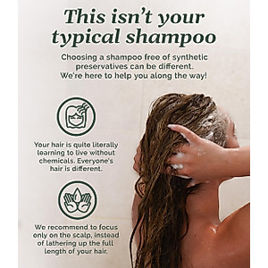 Chagrin Valley Soap & Salve Ayurvedic Organic Shampoo & Body Wash Soap Bar - Nurtures Dandruff & Dull Hair - Sulfate Free Shampoo - Sustainable, Vegan & Handmade – 5.6 oz Women & Mens Soap Bar