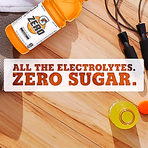 Gatorade Zero Sugar Thirst Quencher Three Flavor Variety Pack 20 Fl Oz Bottles (Pack of 24)