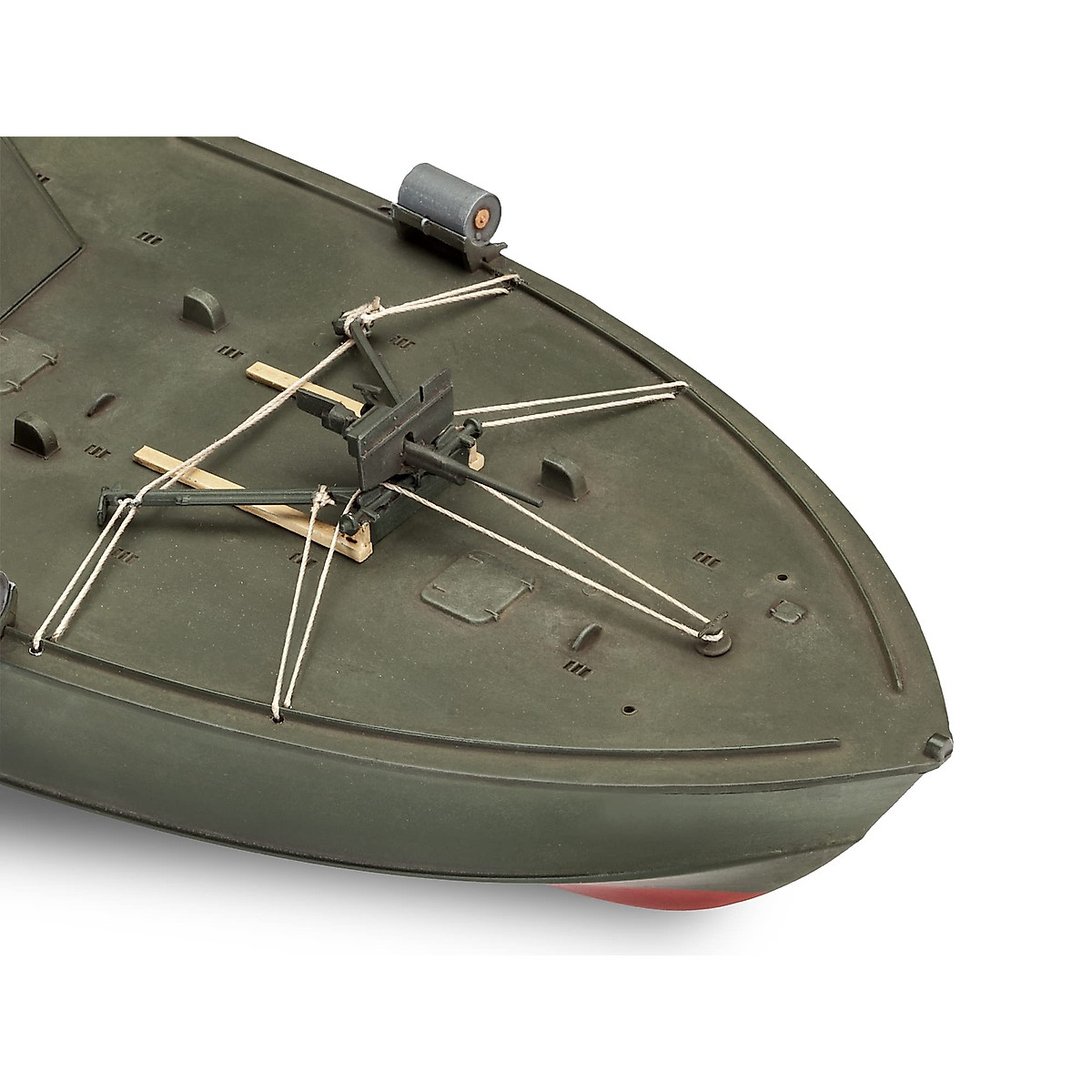 Revell 85-0319 PT-109 Patrol Torpedo Boat Commanded by LTJG John F. Kennedy Model Military Ship Kit 1:72 Scale 146-Piece Skill Level 5 Plastic Model Building Kit, Green