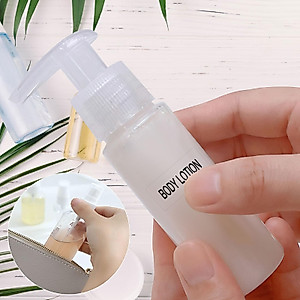 HVSWLY 300 PCS Waterproof Labels for Travel Size Bottles,Clear Bathroom labels and Beauty Organization Labels,Travel Bottle Labels for Shampoo Conditioner Lotion Cream