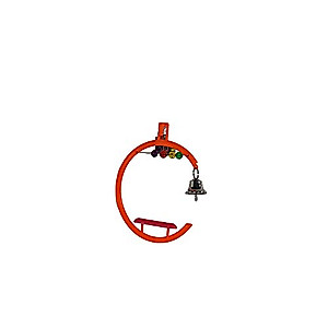 Penn-Plax Bird Life - Bird Swing with Beads and Bell