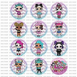 L.O.L Surprise Pinback Buttons Party Favors Decorations