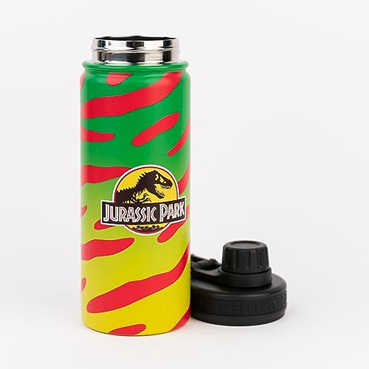Official Jurassic Park Movies Bottle 500ml - 17 oz | Jurassic Park Water Bottle Kids | Jurassic Park Merchandise | Dinosaur Water Bottle | Jurassic World Rebirth