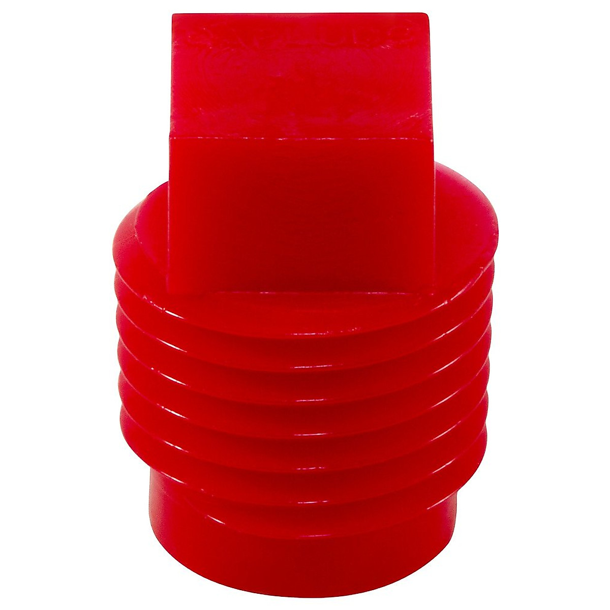 Caplugs P-28 P Series – Plastic Threaded Plug for NPT/NPS Pipe Fittings, 1000 Pack, Red HD-PE, Thread Size NPT 1/4" Tapered & Straight, Temporary Seals, Thread Protection, Leak Prevention (99191150)