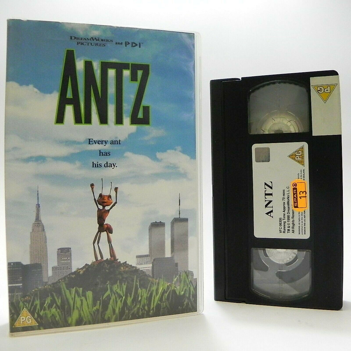 Antz: DreamWorks (1999) - Large Box - Comedy/Adventure - Family - Kids - Pal VHS