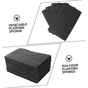 DECHOUS 150 Pcs Foam Colonization Sponge Germination Sponge Growing Sponge Hydroponic Sponges Plant Nursery Pot Nursery Pots Sponge Plant Germination Kits Hydroponics Accessories