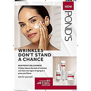Pond's Skin Tightening Serum Visibly Tightens The Appearance Of Skin & Helps Slow New Signs of Aging Rejuveness Face Serum 1.7 Oz