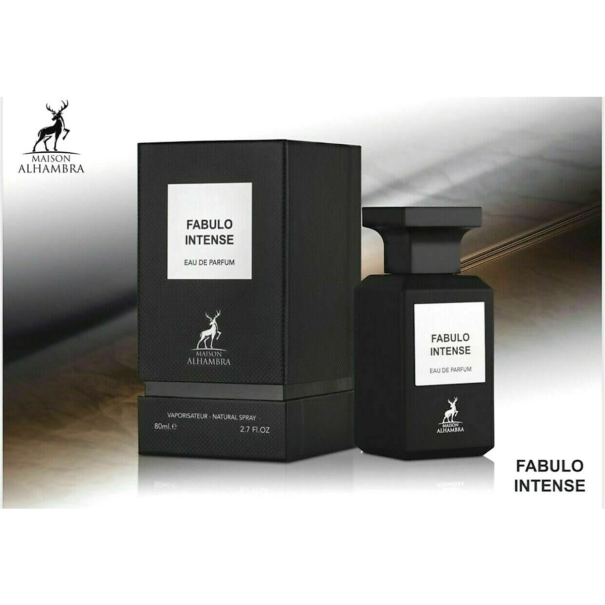 ALHAMBRA FABULO INTENSE 2.7 EAU DE PARFUM SPRAY FOR MEN