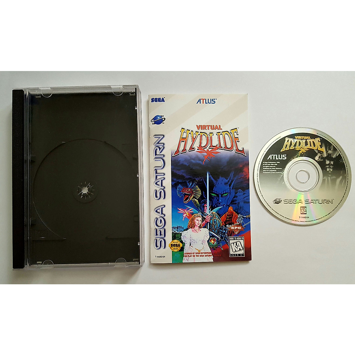 Virtual Hydlide - Sega Saturn