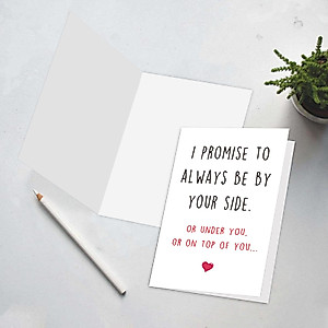 Alzombi Funny Anniversary Card, Birthday Card, Card for Boyfriend Husband Fiance Girlfriend Wife Fiancee