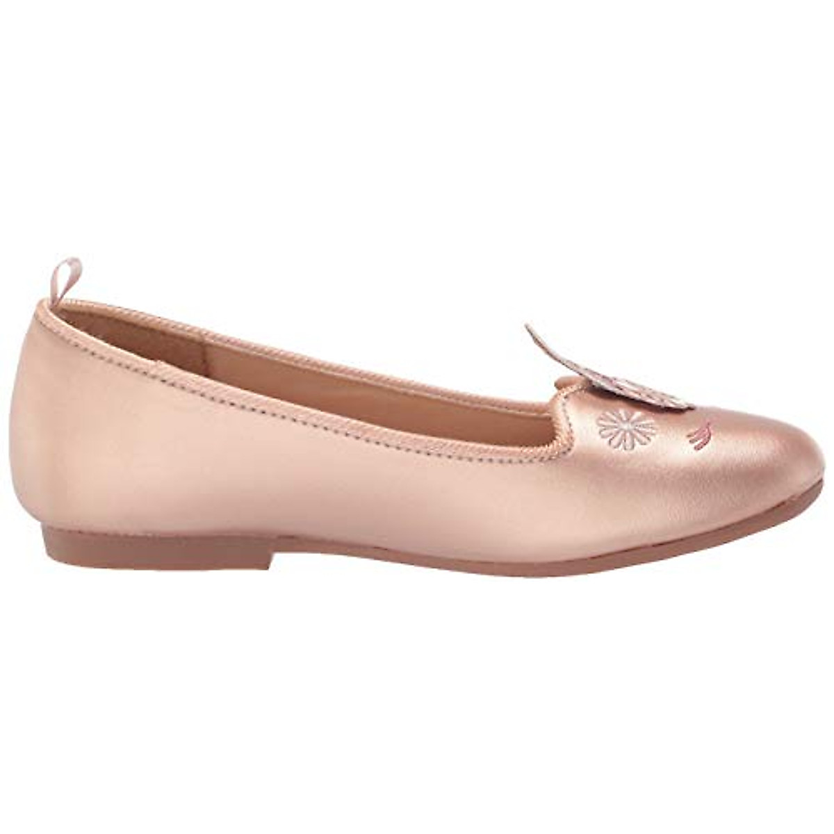 OshKosh B'Gosh girls Perl Ballet Flat, Blush, 7 Toddler US