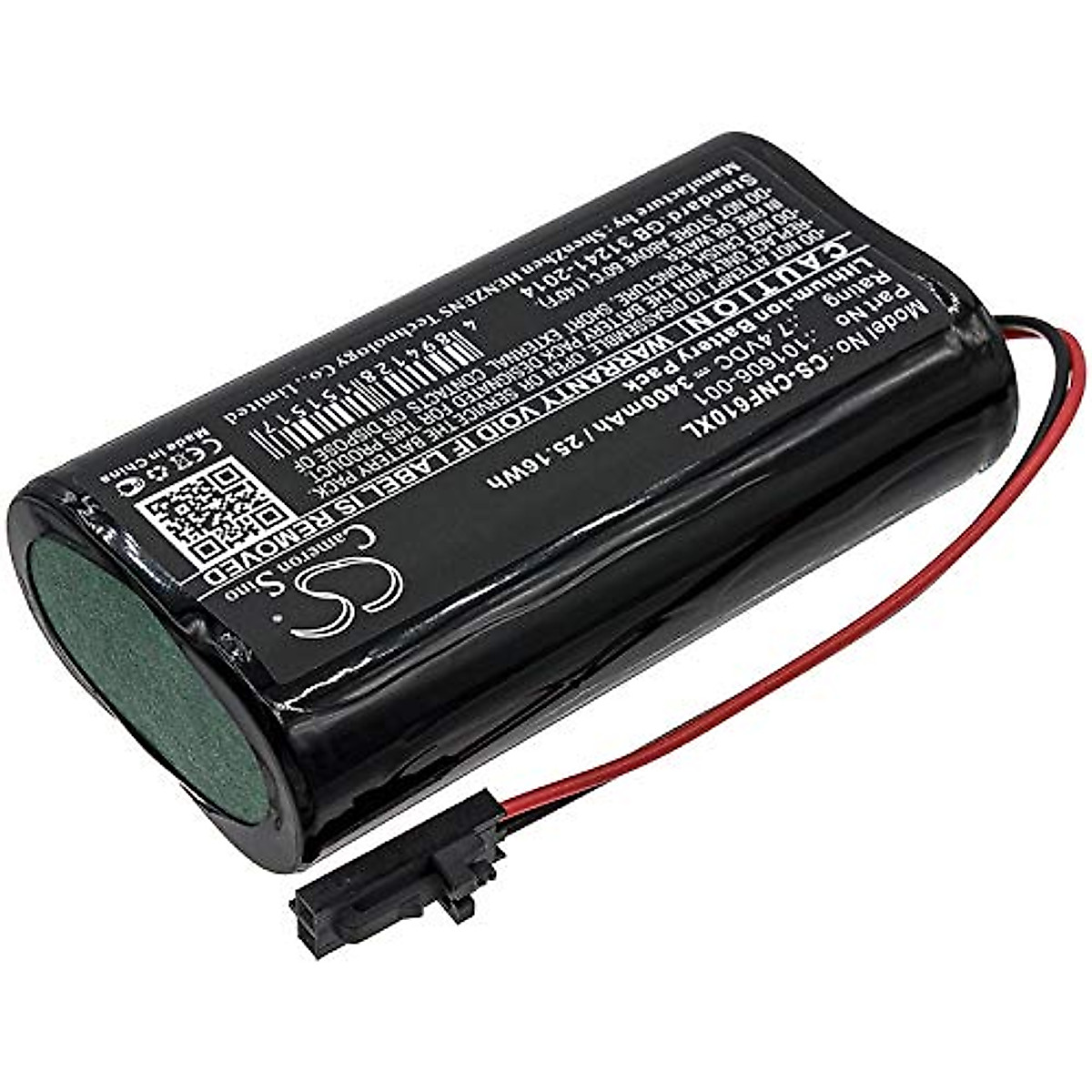 FYIOGXG Cameron Sino Battery for ComSonics 101610-DF, QAM Sniffer 3400mAh / 25.16Wh
