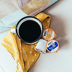 Maud's Super Flavored Coffee Variety Pack, 80ct. Solar Energy Produced Recyclable Single Serve Flavored Coffee Pods Jam-Packed with 16 Flavors - 100% Arabica Coffee California Roasted, KCup Compatible