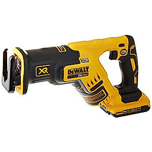 DEWALT 20V MAX* XR Compact Reciprocating Saw, 2.0-Amp Hour (DCS367D1)