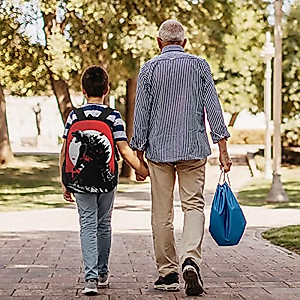 Backpack Lightweight Laptop Multipurpose Book Bag Cute Work Backpack for Men Boys 17 Inch