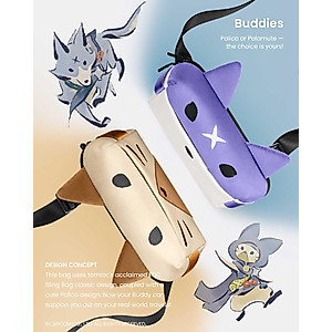 tomtoc Palico EDC Sling Bag for Men and Women, Monster Hunter Travel Daypack Backpack Crossbody Bag