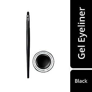 Rimmel Scandaleyes Waterproof Gel Eyeliner, Black, 0.085 oz
