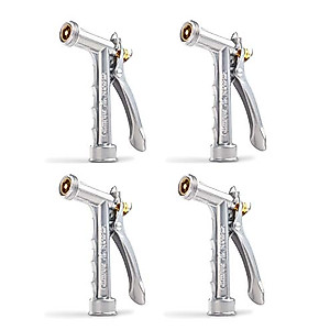 Gilmour Solid Metal Hose Spray Nozzle with Threaded Front - Garden Watering - 573TF, 4 Pack