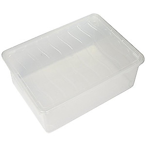 Basicwise Plastic Storage Container, Shoe box, Set of 6